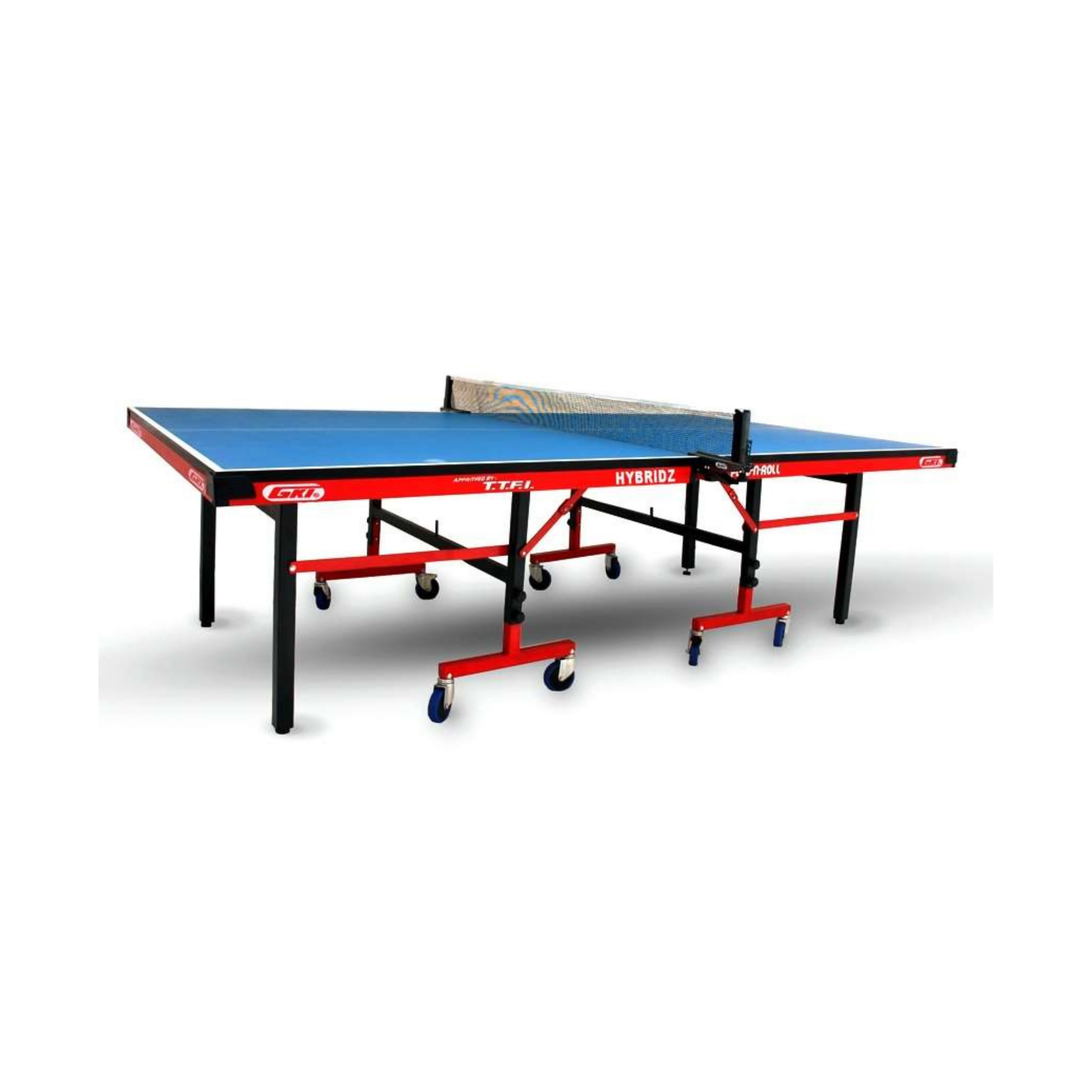 GKI HYBRIDZ NX 25mm Table Tennis Table – TTFI Approved for Professional ...